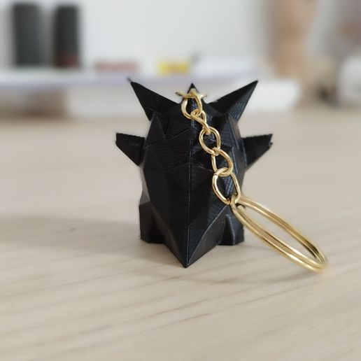 🗝️ Llavero Gengar・Archivo STL para Impresión 3D・Cults