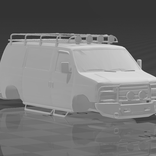 🎲 Bravado Rumpo Custom - gta 5・Archivo STL para Impresión 3D・Cults