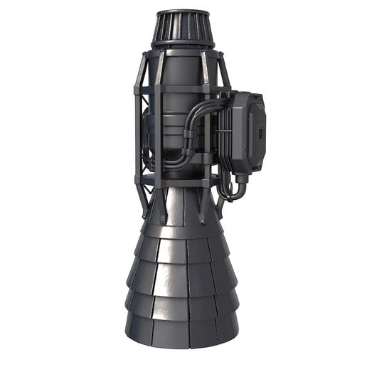 🚀 SpaceX Raptor / Rocket Engine / Rocket Engine stl / rocket printer ...