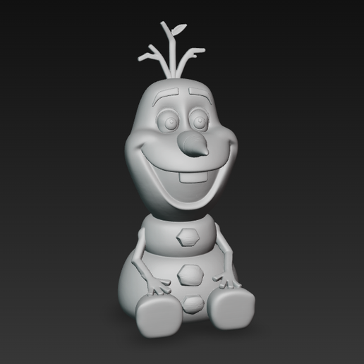 ☃️ HAPPY SITTING OLAF - DISNEY'S FROZEN - CHILDREN'S TOY FIGURE・ STL ...