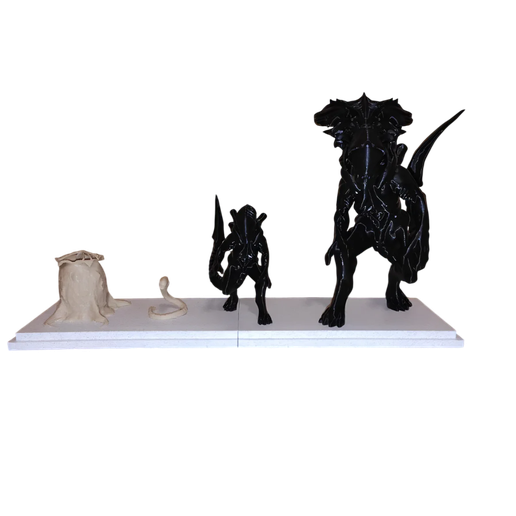 👹 Aliens: stages of the Xenomorph・Free STL File for 3D printing・Cults