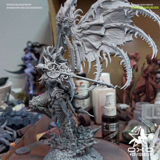 🎲 Dreadflame Duchess Tabletop Miniature Figure・ 3D File for 3D printing ...