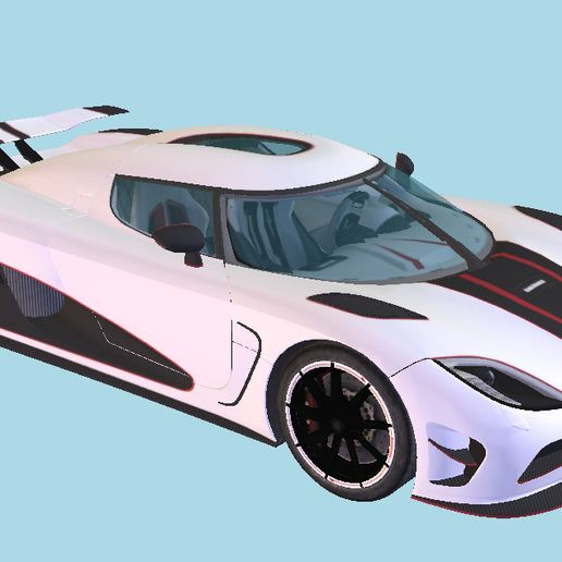 🚗 Koenigsegg Car Agera R 2013 3D Model - Printable・ STL File for 3D ...