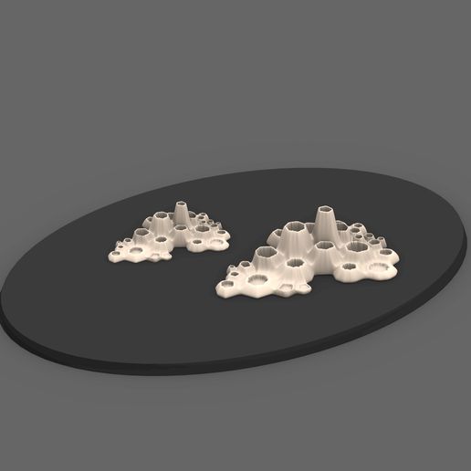 👽 Alien coral pattern・Free STL File for 3D printing・Cults