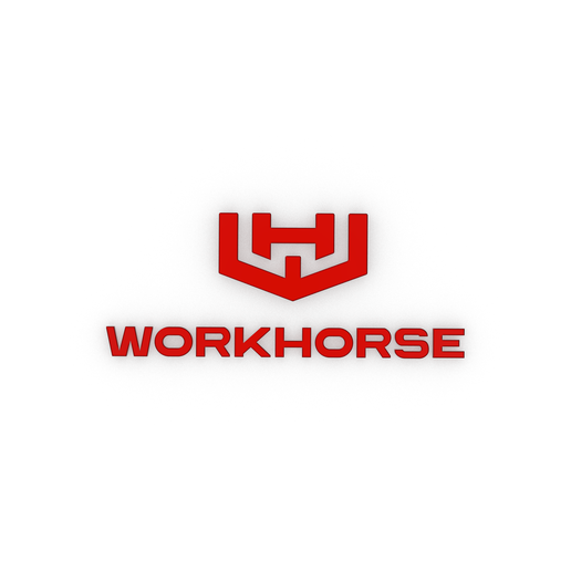 STL file workhorse logo 🚚 ・Design to download and 3D print・Cults