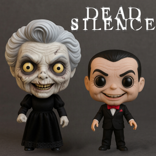 😵 Dead Silence Funko Pop Set - Mary Shaw & Billy Puppet・ STL File for ...