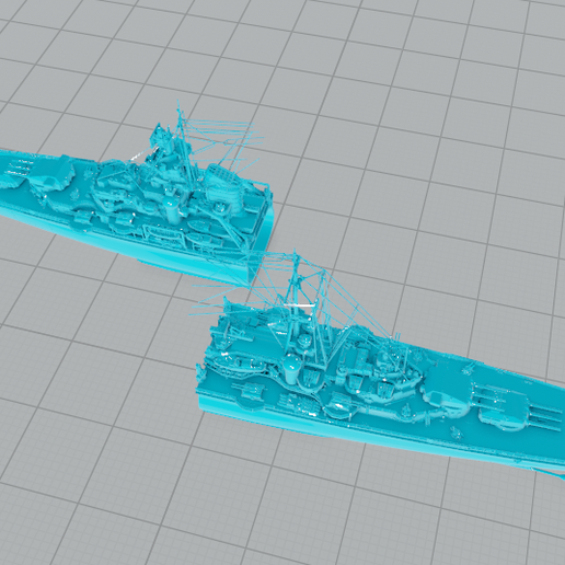 🚢 German Hindenburg Heavy Cruiser Battleship ship model・ STL File for ...