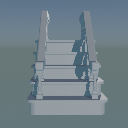🪜 3D Staircase STL Model・ STL File for 3D printing・Cults