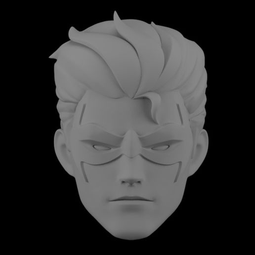 🦸 RED ROBIN HEAD SCULPT・ STL File for 3D printing・Cults