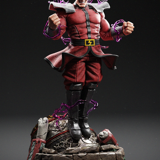 🦬 M. Bison - Street Fighter・ 3D File for 3D printing・Cults