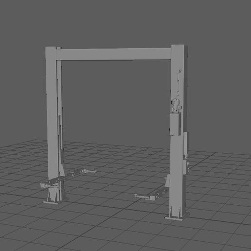 🚗 Car Lift Bridges・ STL File for 3D printing・Cults