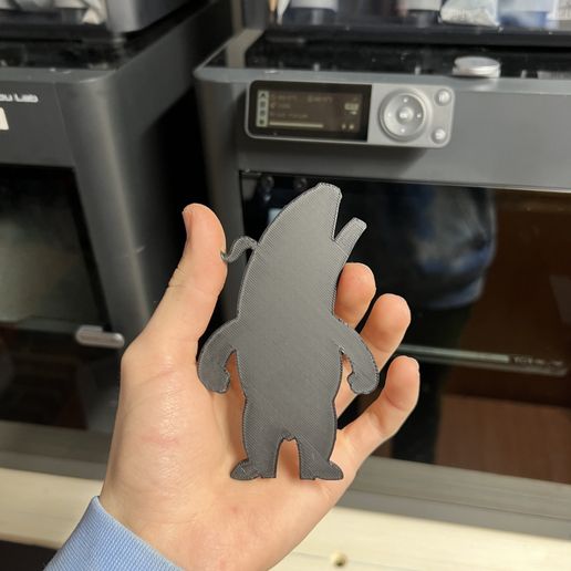 3MF file FORTNITE Peely Banana FLAT CHARACTER DISPLAY, keychain ...