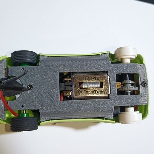 🚗 Chasis IBIZA Kit Car Scalextric - Motor RX・Archivo STL para Impresión ...