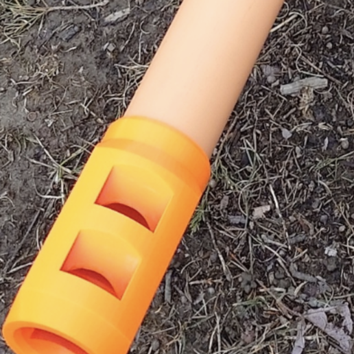 🥔 potato cannon muzzle brake・ STL File for 3D printing・Cults