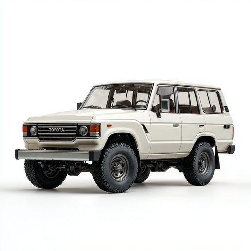 🚗 Single STL Toyota Land Cruiser - c4d car, taxi, toyota supra, hummer ...
