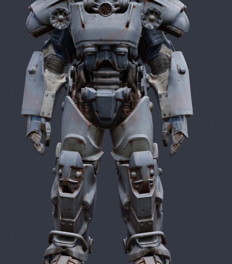 🦸 Nuclear Fallout power armour multipack・ STL File for 3D printing・Cults