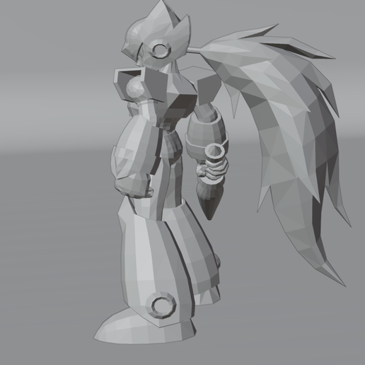 🧸 Zero - Megaman X4・ STL File for 3D printing・Cults