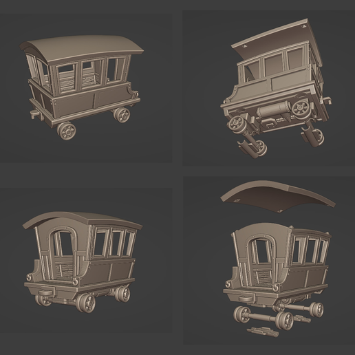 🚆 Spirit Train - Zelda Spirit Tracks・ STL File for 3D printing・Cults