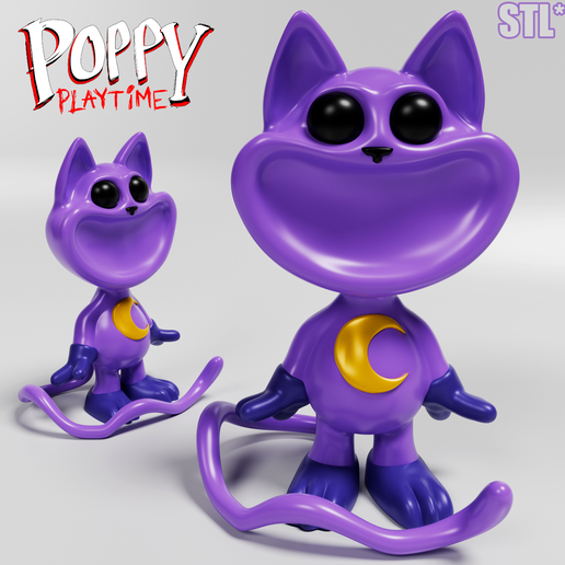 Archivo STL CATNAP - POPPY PLAYTIME Chapter 3: Deep Sleep | 3D MODEL - FAN ART Cat Nap 💤 ・Modelo ...