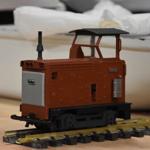 arquivo STL Loco Garden Railway 1:14,5 RC Model Gauge 🛤️ ・modelo para ...