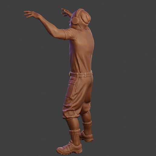 3D file Male Music DJ MMDJM 002 ♂️ ・3D printable model to download・Cults