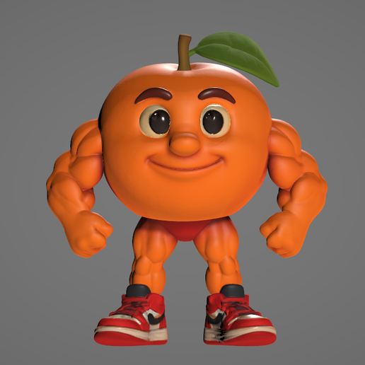 Udin Dindindin Dun - Animated STL 🍊💪⚡・ STL File for 3D printing・Cults