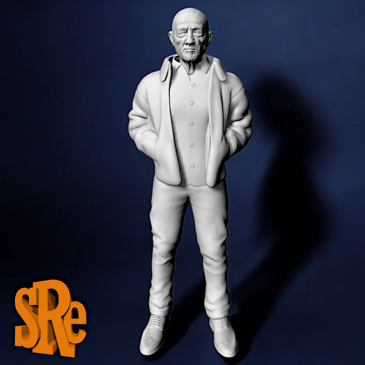 👾 Mike Ehrmantraut - Breaking Bad・ STL File for 3D printing・Cults