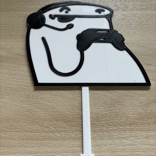 🕹️ Topper de Flork Gamer・Archivo STL para ・Cults