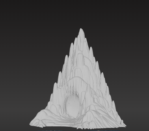 🧊 Ice Cave・ STL File for 3D printing・Cults