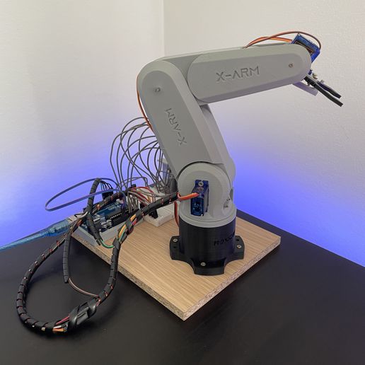💪 Robotic Arm, 5-axis robotic arm, arduino・ STL File for ・Cults