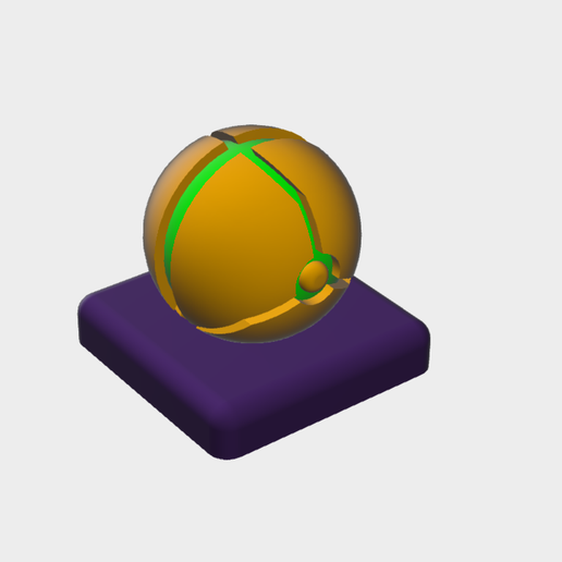 🗝️ Metroid - Samus Aran Ball・Free STL File for 3D printing・Cults