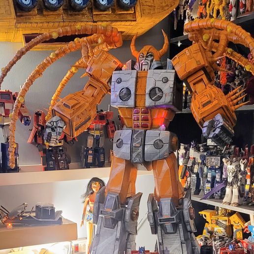 3D printing The Entity (Robot Mode) STL・made with Ender 3 v2・Cults