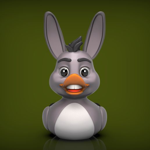 🦆 Donkey Rubber duck・ STL File for 3D printing・Cults