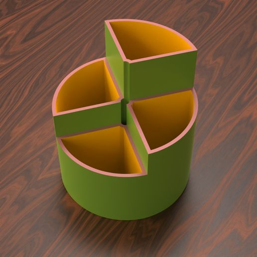 🏢 Stationery Organizer・ STL File for 3D printing・Cults