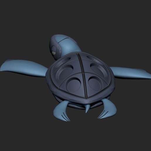 🐉 Pokemon - Tirtouga and Carracosta・ STL File for 3D printing・Cults