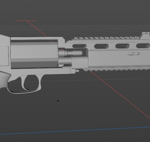 OBJ file Russian RSH-12 Revolver-2 🦸 ・3D printable model to download・Cults