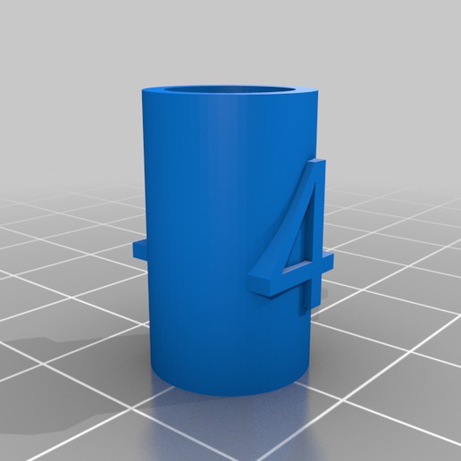 Free 3D file Pigtail Numbering Collar - Double Sided 🔧 ・3D printer ...