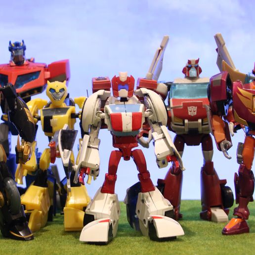 🤖 Transformers Animated First Aid Conversion Kit・Free STL File for ・Cults