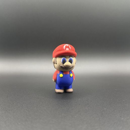 STL file Chibi Super Mario 👾 (3MF)・3D printable model to download・Cults