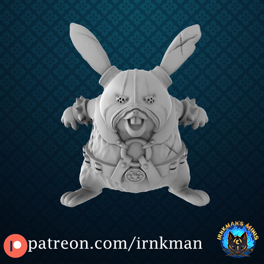 Free STL file Conejo ladrón 🎲 ・Design to download and 3D print・Cults