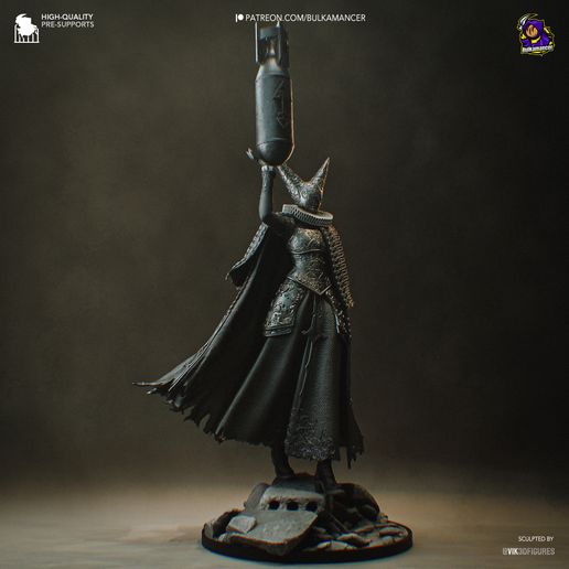 🧨 Artillery Witch (Trench Crusade) Scaled Display Model (360mm)・ 3D ...