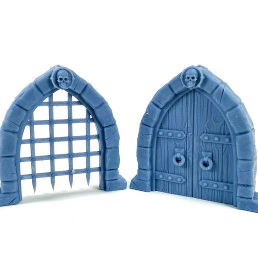 🚪 Dungeon Gates Set・ 3D File for 3D printing・Cults