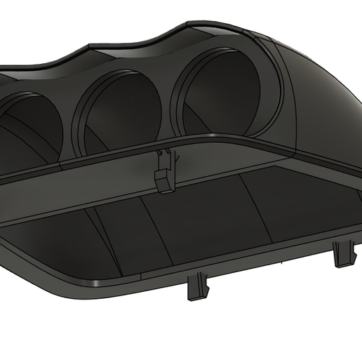 💨 SUBARU IMPREZA WRX Triple DASH GAUGE PODS holder 60MM・ STL File for 3D printing・Cults