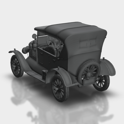 🚙 Ford Model T 1924・ STL File for 3D printing・Cults