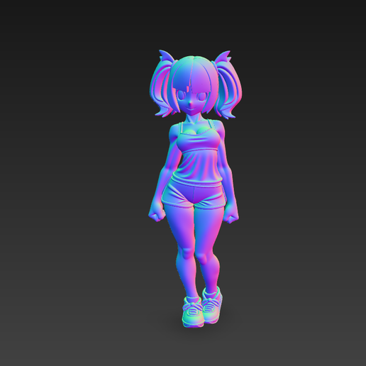 🐉 original character pokemon style #07・ STL File for 3D printing・Cults