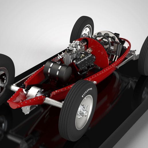 🚗 Droptank Racer. Scale 1/24・ STL File for 3D printing・Cults