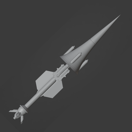 🛰 Imperial Space Lance・Free STL File for ・Cults