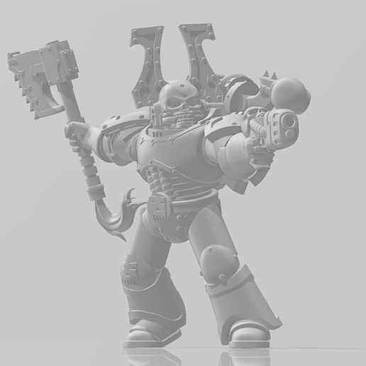 😡 Retro Angry Marines・Free 3D File for 3D printing・Cults
