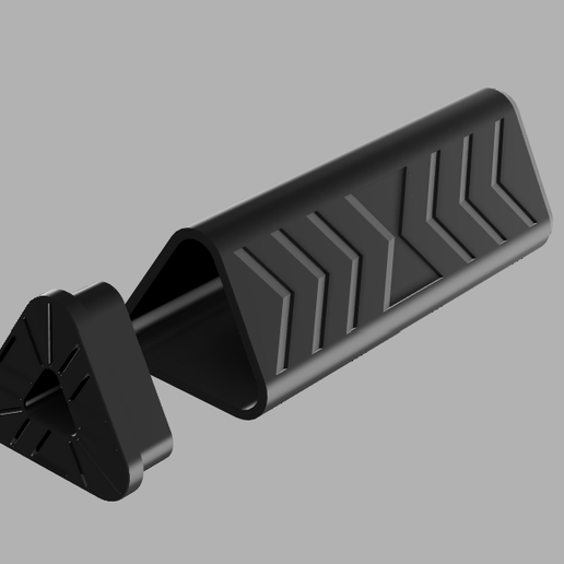 🔫 Phantom Fang – Triangular Suppressor for Airsoft / Softair 120x35mm ...