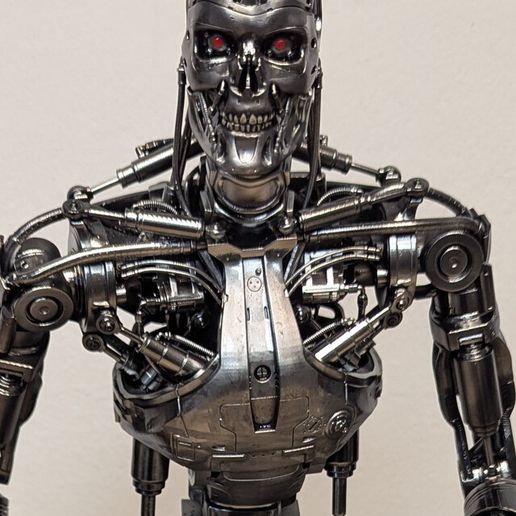 🤖 T-800 THE TERMINATOR High Detal・ 3D File for 3D printing and CNC ...